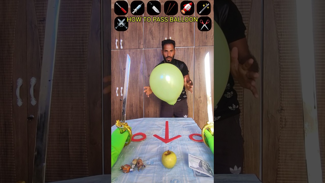 How To Pass Balloon | Challenge - YouTube