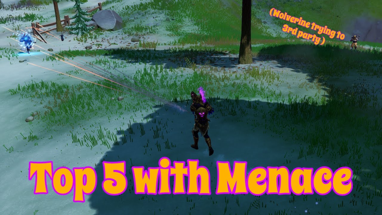 Fortnite C2S5 - Solo - Top 5 Finish with Menace - YouTube