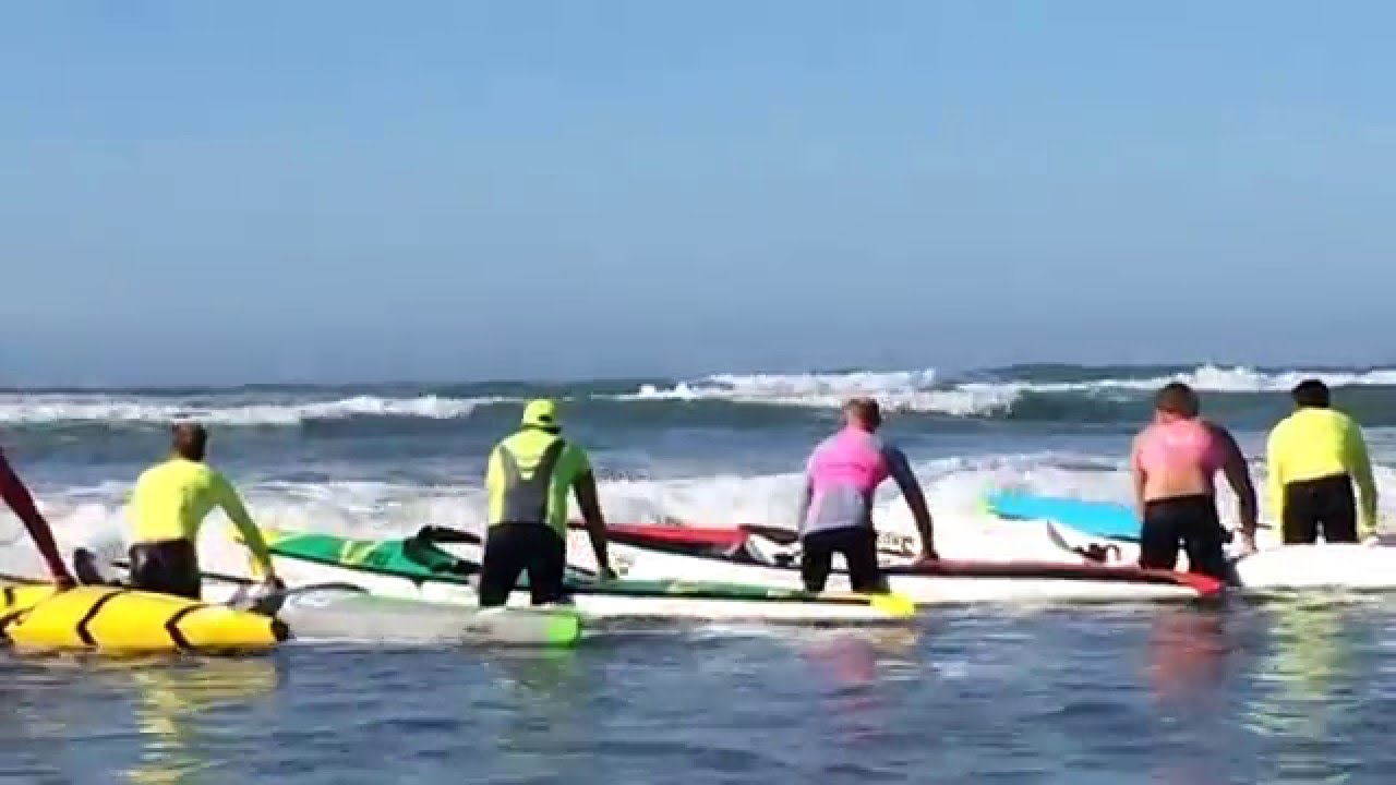 Middleton Surf Ski Races Sunday 17 January 2016 - YouTube