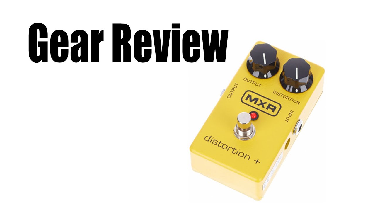 Review of Modded MXR Distortion Plus - YouTube