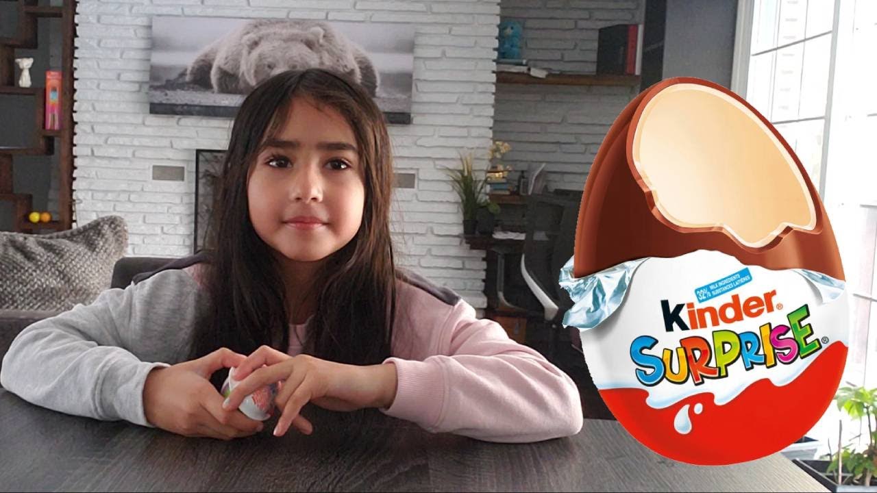 Kinder Joy Chocolate Egg it's delicious / Opening Surprise Kinder Joy ...