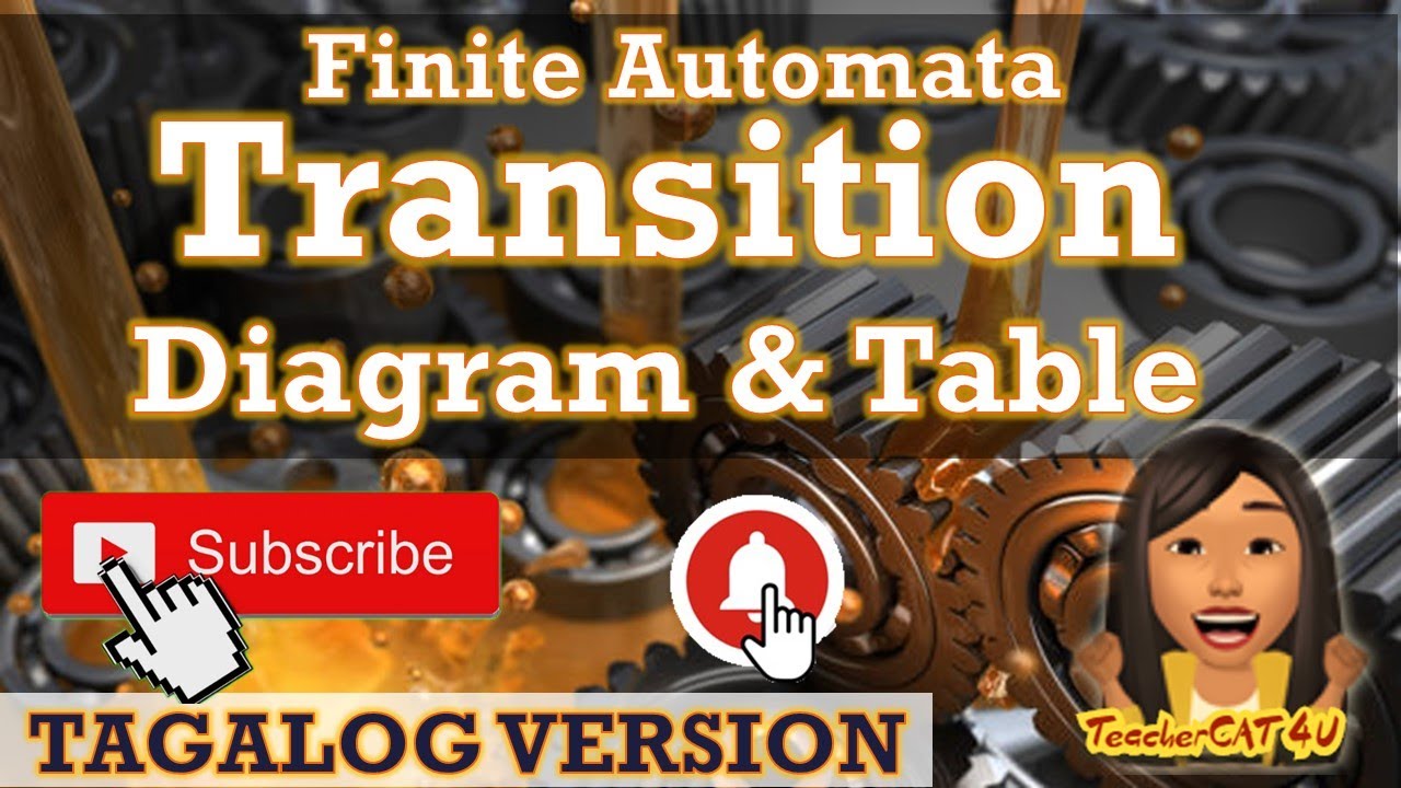 Topic 3: Finite Automata Transition Diagram and Table - YouTube