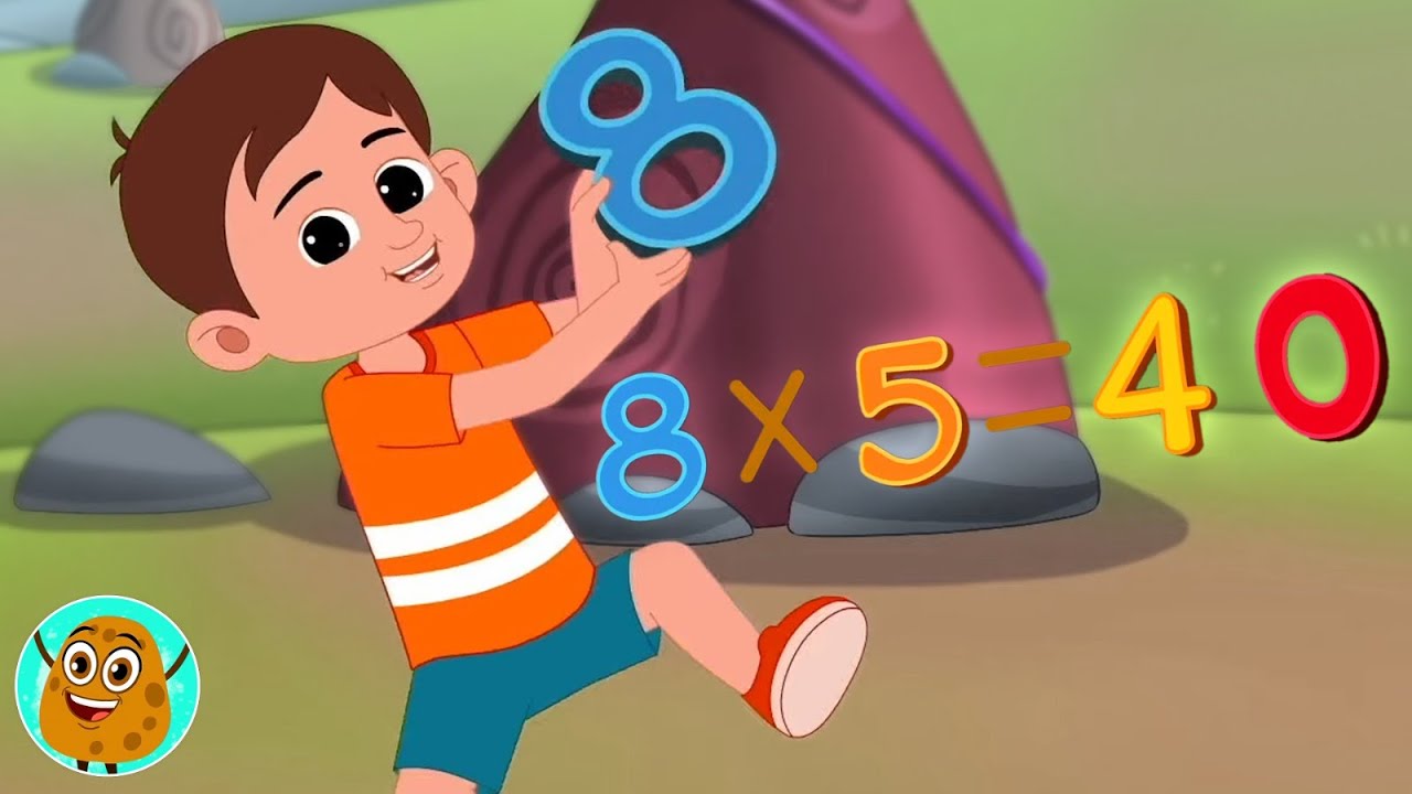 Aath Ekkam Aath, 8 एक्कम आठ, Hindi Nursery Rhymes and Numbers Songs For ...