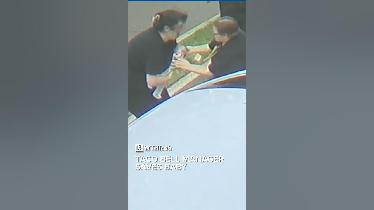 Taco Bell manager saves baby who stopped breathing in the drive-thru line - YouTube