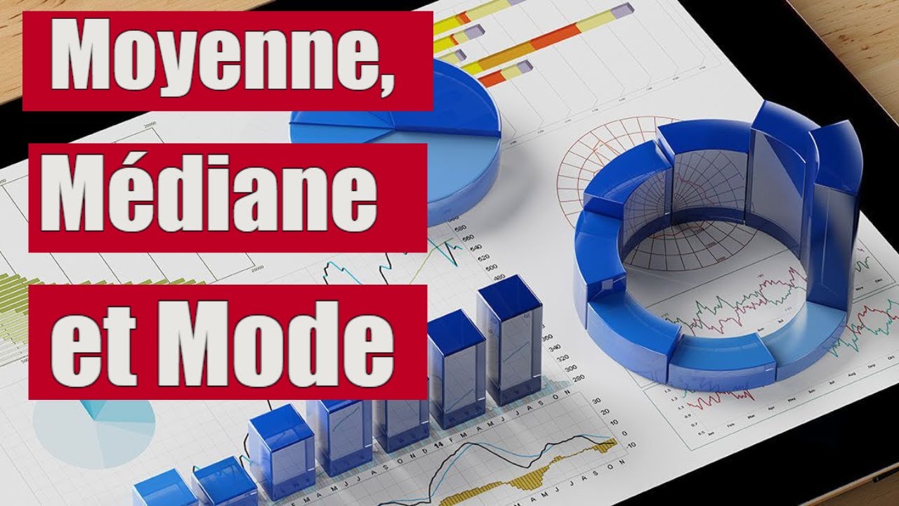 Les paramétres de Position: Moyenne, Médiane et Mode - YouTube