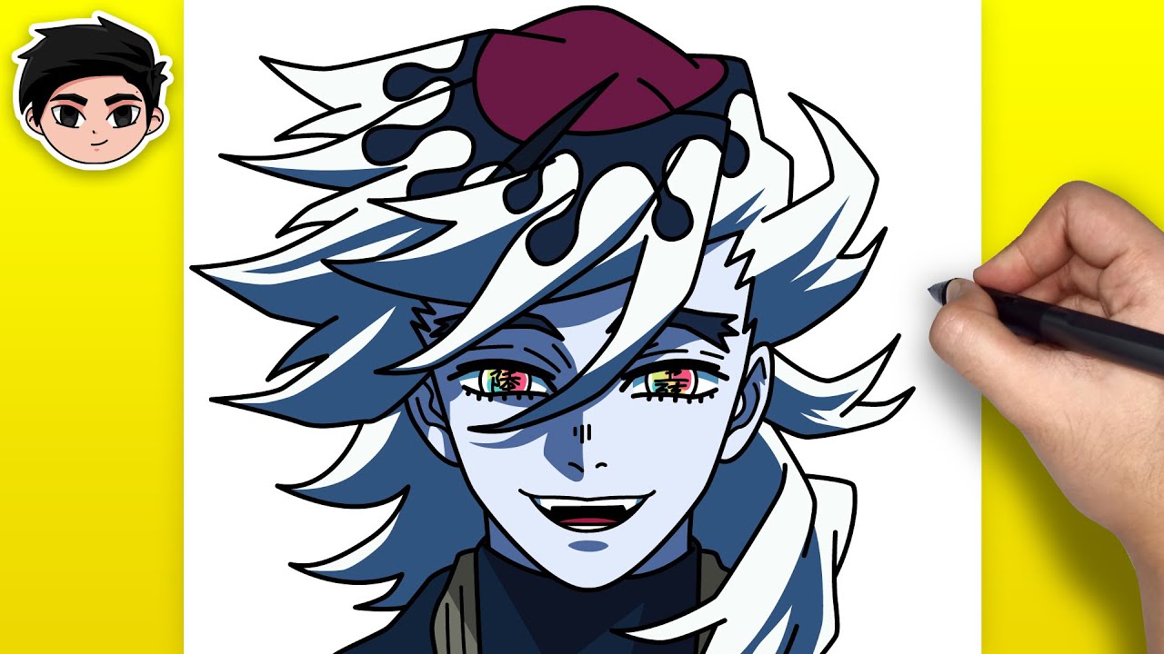 How to Draw Doma from Demon Slayer | Easy Step-by-Step - YouTube