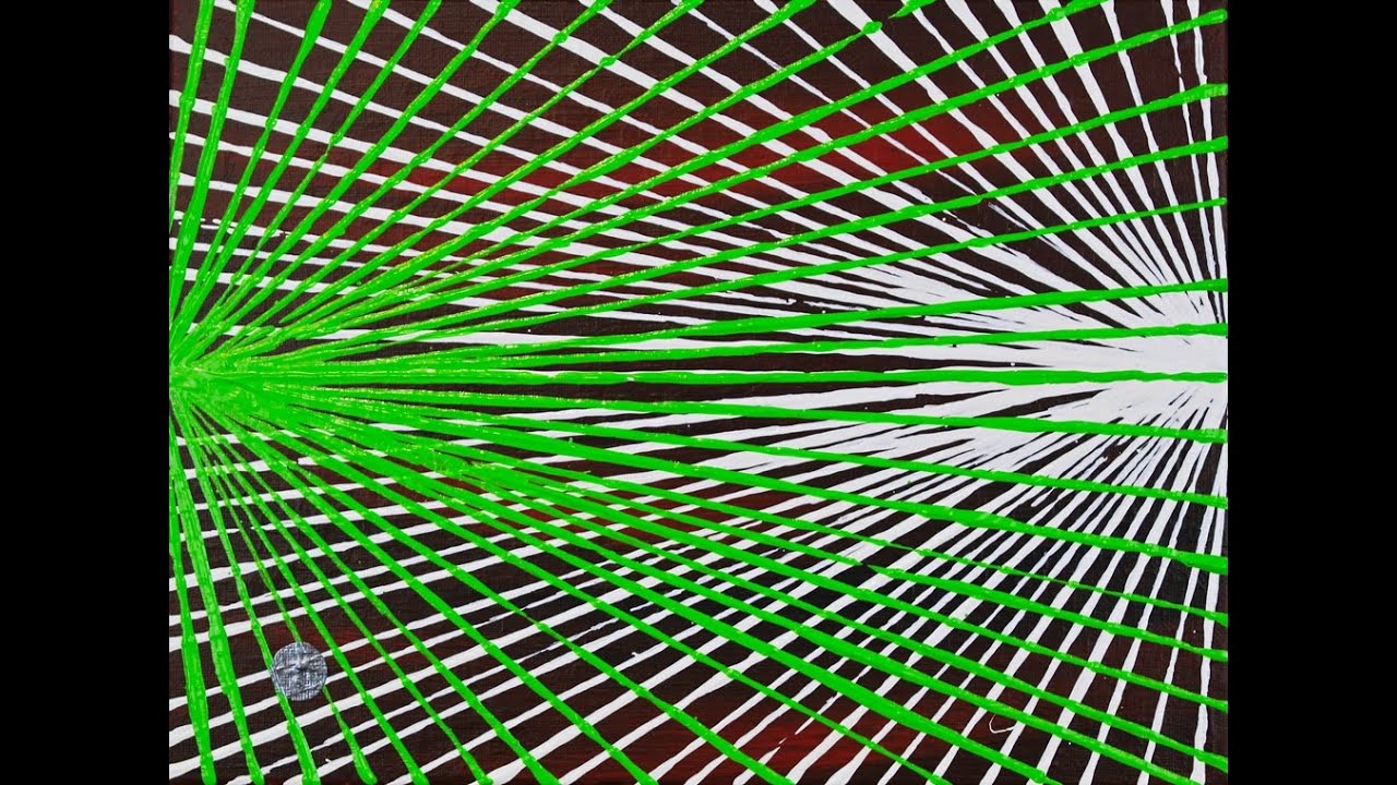 Abstract Painting Art Demo - "Life Lines 8" Embrace The Matrix - YouTube