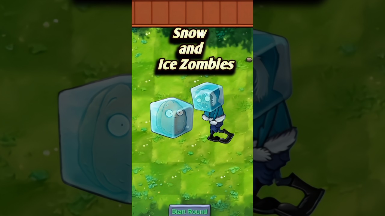 Snow and Ice Zombies Plants vs zombies fusion 2.5v #pvz #pvz2 # ...