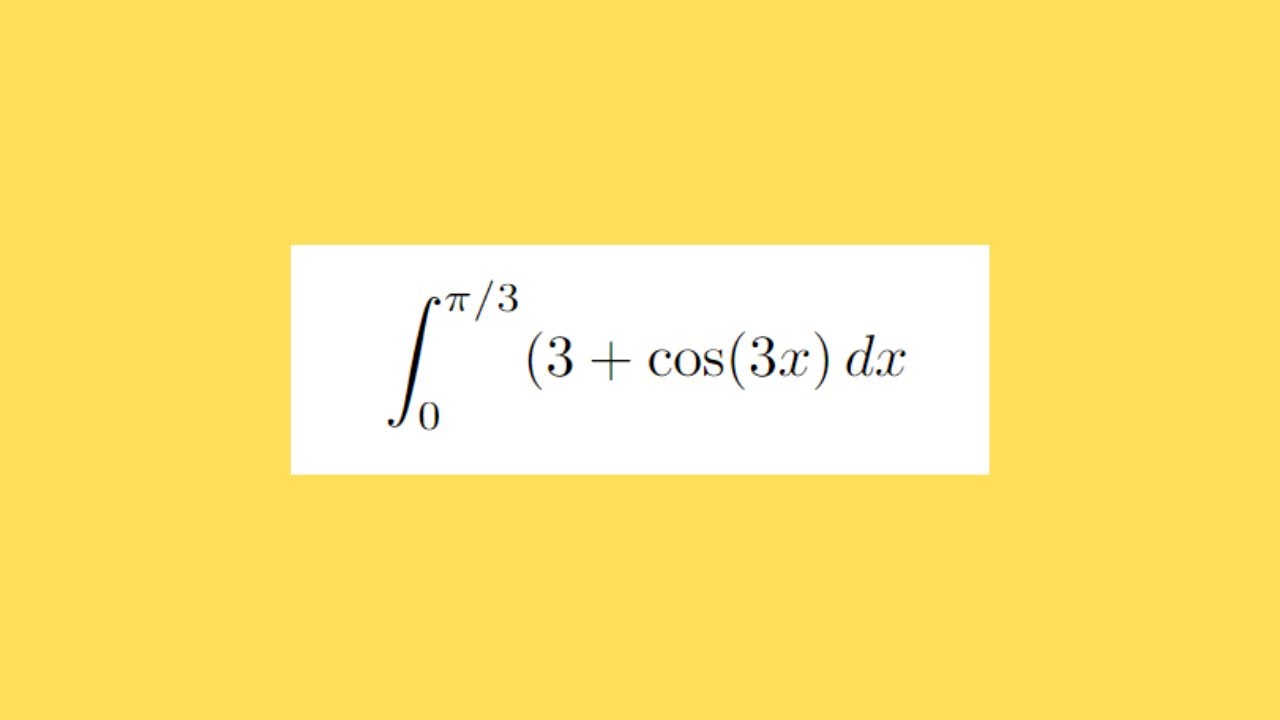 Como calcular integrais definidas - YouTube