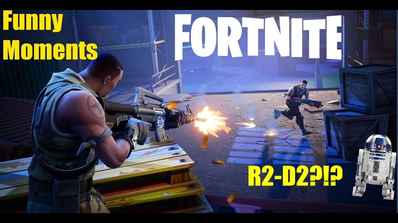 FORTNITE Funny Moments: R2-D2?!? - YouTube