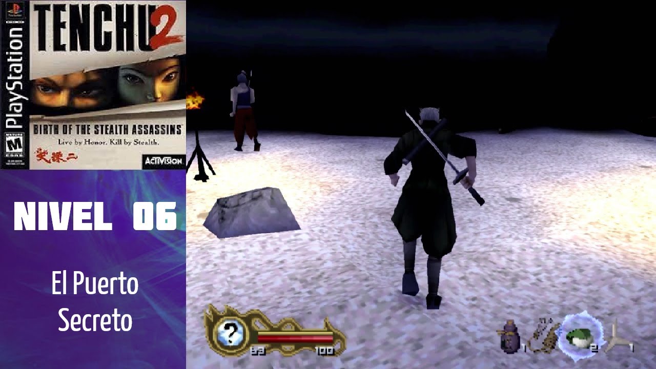 Tenchu 2 (PS1)(Español)(100%)(Gran Maestro) - Rikimaru - Nivel 06: El ...