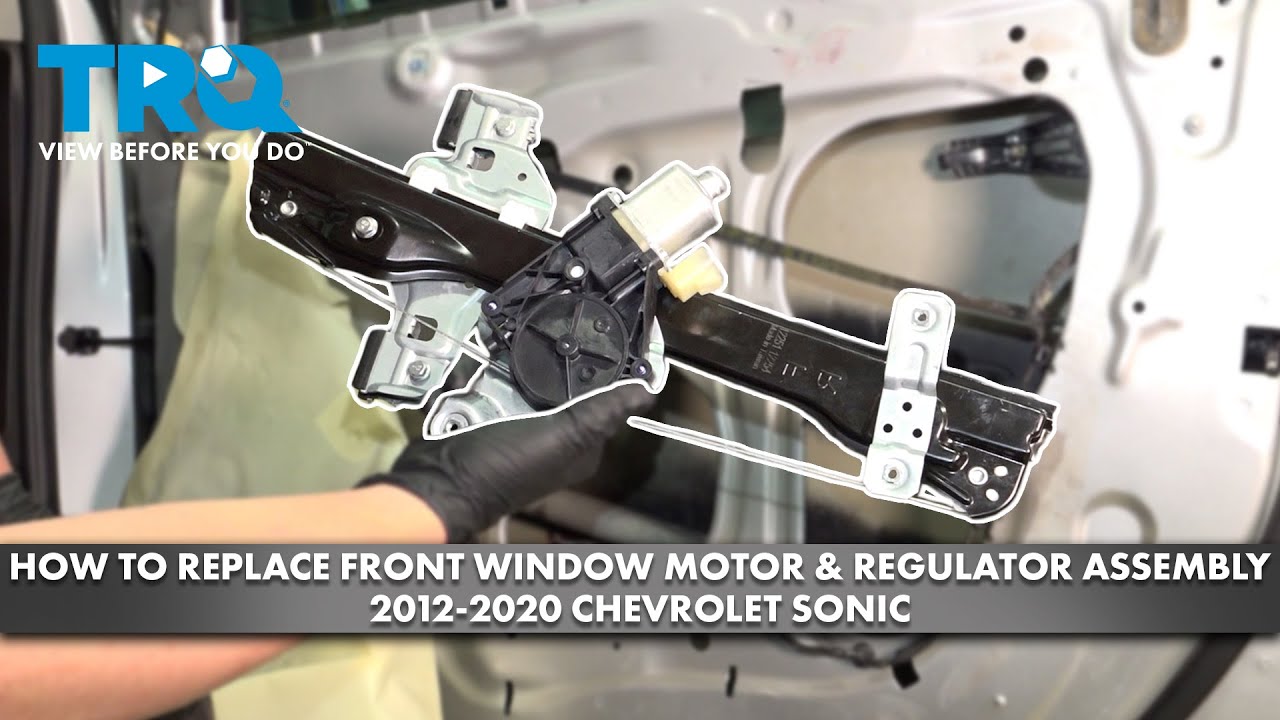 How to Replace Front Window Motor & Regulator Assembly 2012-2020 ...