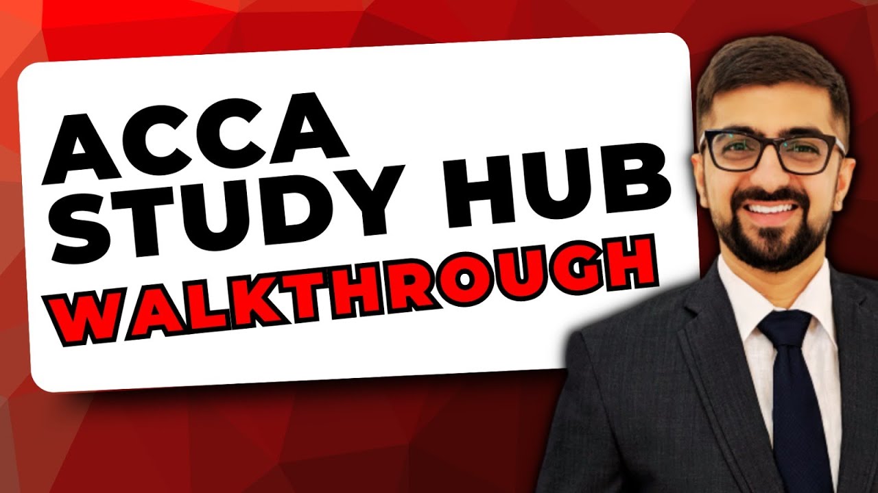 ACCA Study Hub Walkthrough | Detailed Overview of ACCA Study Hub | Neeraj Arora - YouTube
