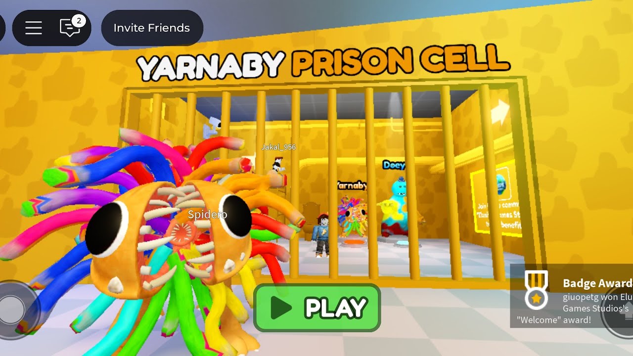 YARNABY PRISON RUN! (OBBY) - Can You Escape? 🏃‍♂️🔥 Roblox Gameplay # ...