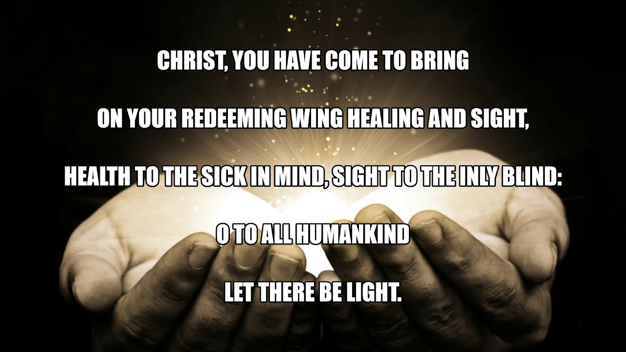 God, whose almighty word - YouTube
