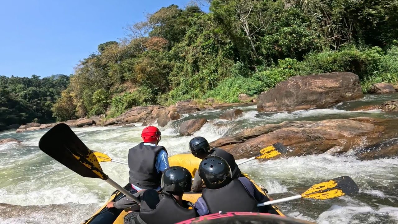Kitulgala Rafting, Canyoning and waterfall - YouTube