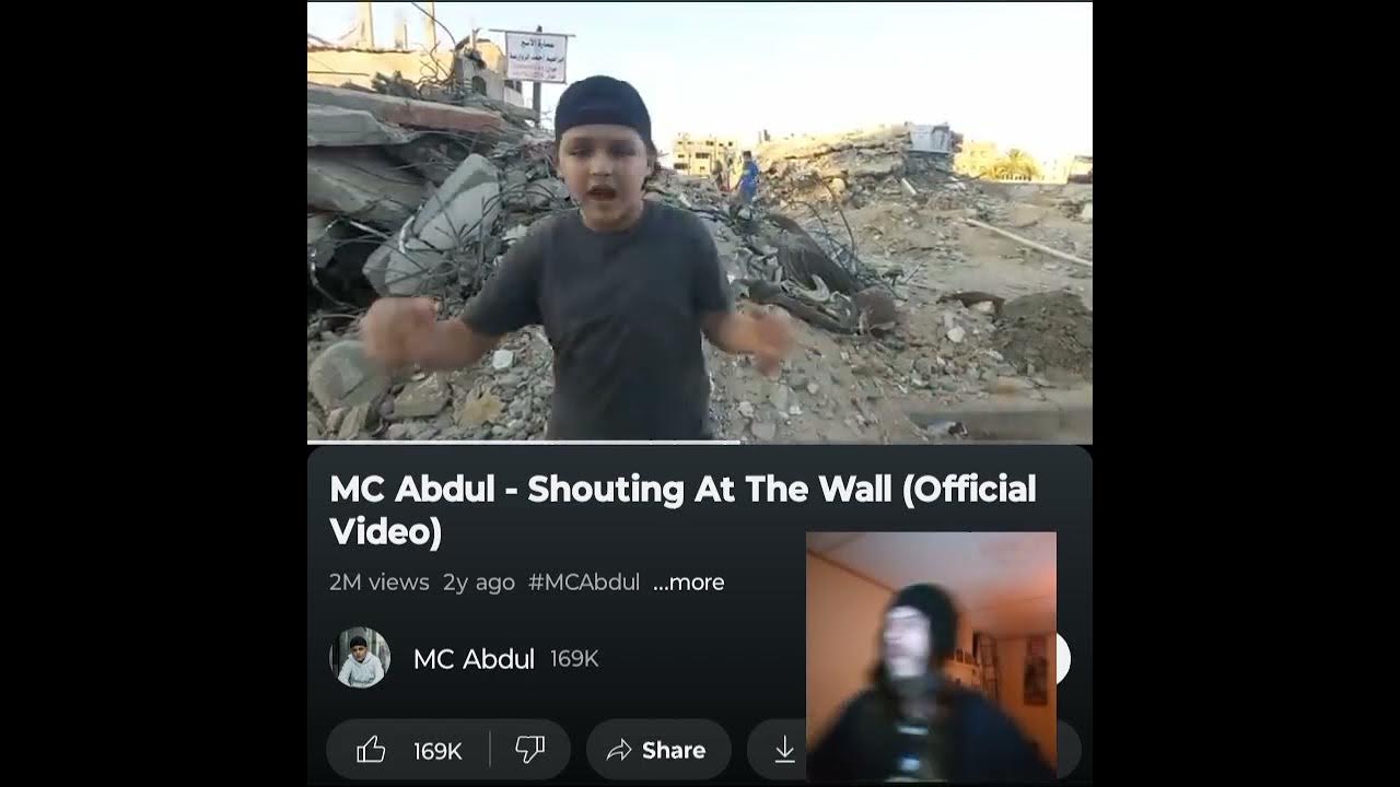 MC ABDUL- SHOUTING AT THE WALL THIS HAS GOTTEN OUT OF HAND 💜🖤 ...