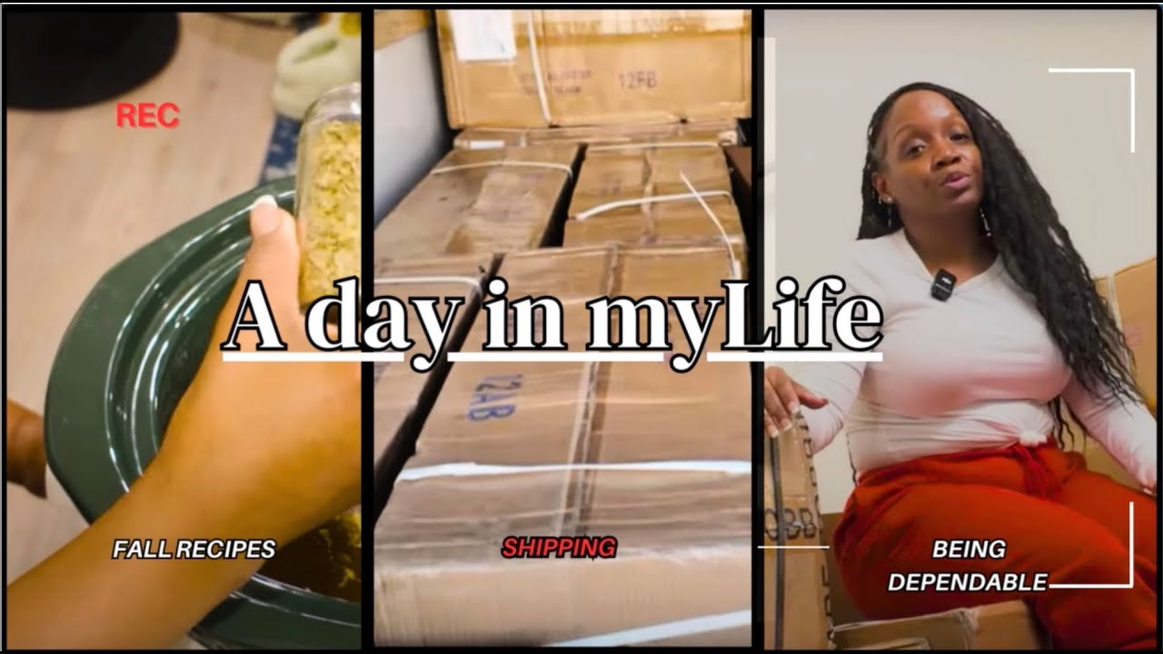 DAILY VLOG | FALL RECIPES, SHIPPING + BEING DEPENDABLE - YouTube