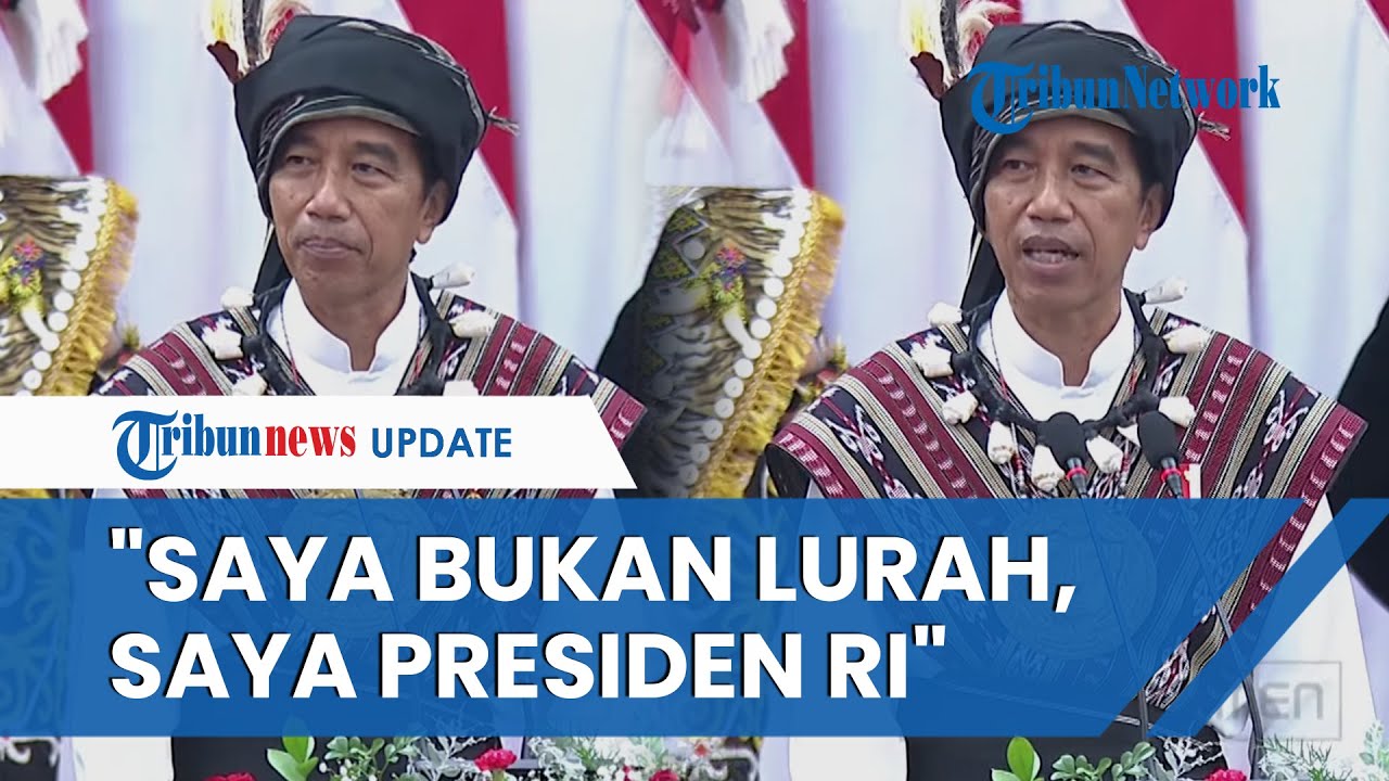 Muncul Julukan 'Pak Lurah', Presiden Jokowi: Saya Bukan Lurah, Saya ...
