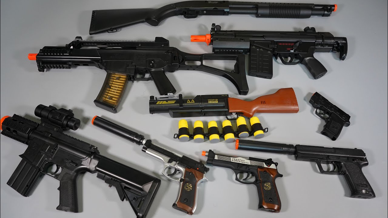 Blowback Beretta 92 - Samurai Edge - Airsoft Gun - Toy Gun -AR M4-G36 ...