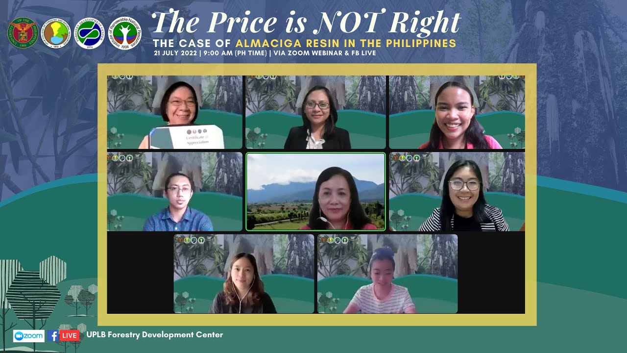 ETalks on "The Price is Not Right: the Case of Almaciga Resin in the ...