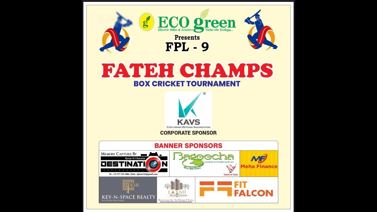 Fateh Champs Auction (FPL-9) || Box Cricket Tournament - YouTube