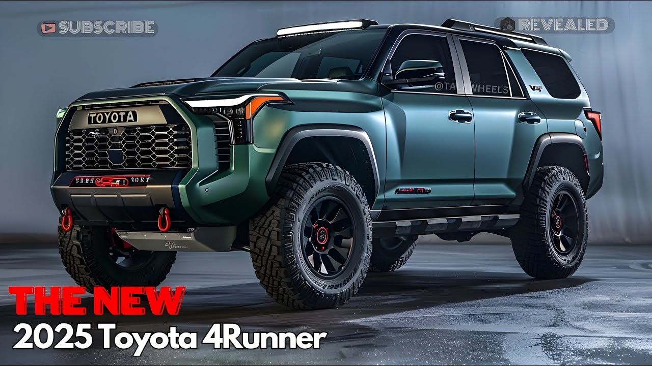 Discover the All-New 2025 Toyota 4Runner Off-Road SUV Luxury Here! What ...