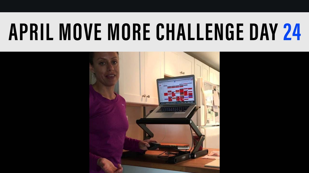 April Move More Challenge Day 24 - YouTube