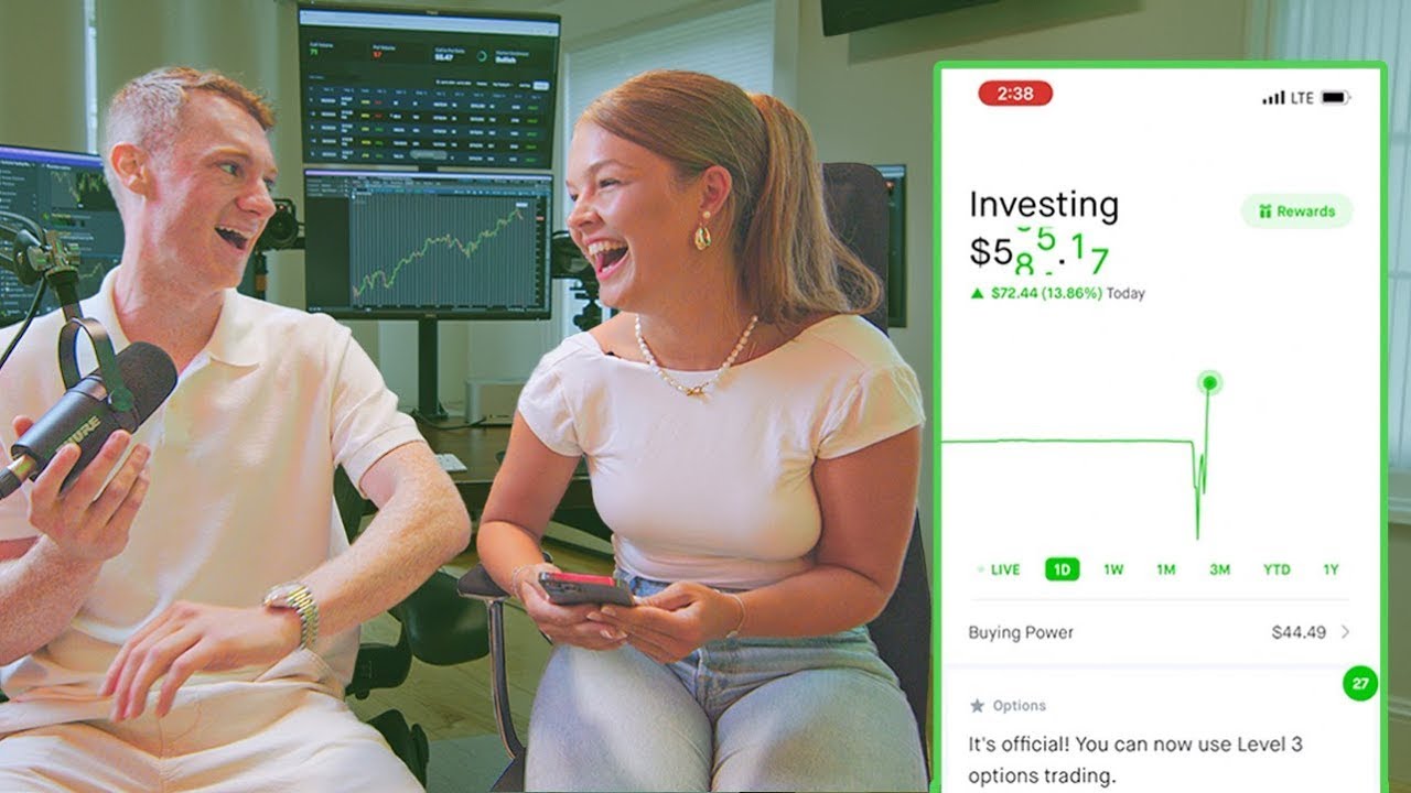 Teaching My Friend How To Trade Options - YouTube