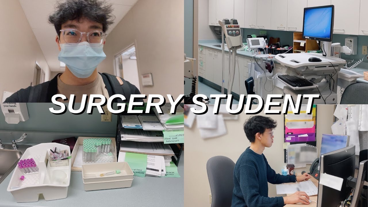 HOSPITAL VLOG | week in the life of a SURGERY STUDENT *surgical ...