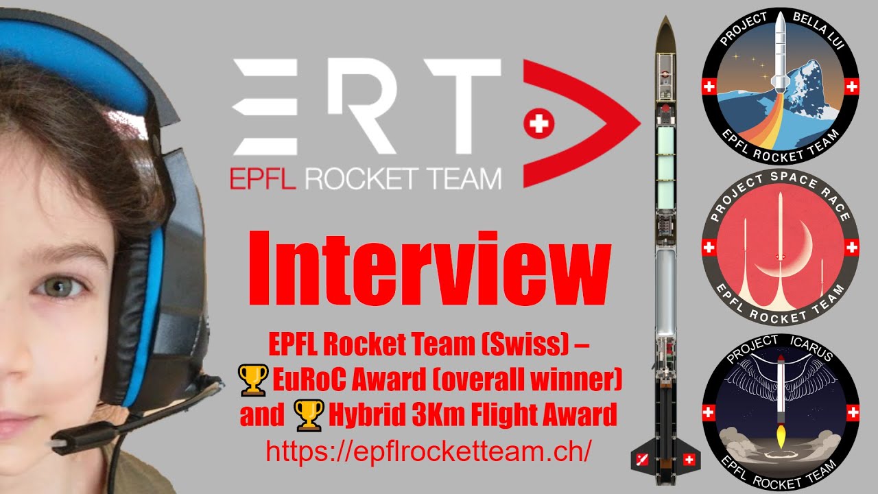 CH🚀 EPFL Rocket Team Lausanne 🏆EuRoC21 Overall Winner & 🏆Hybrid 3Km ...