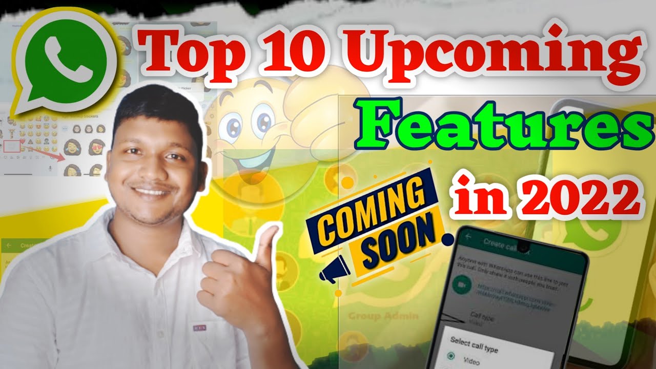 Top 10 New WhatsApp Upcoming Features | Good News: WhatsApp New Update ...
