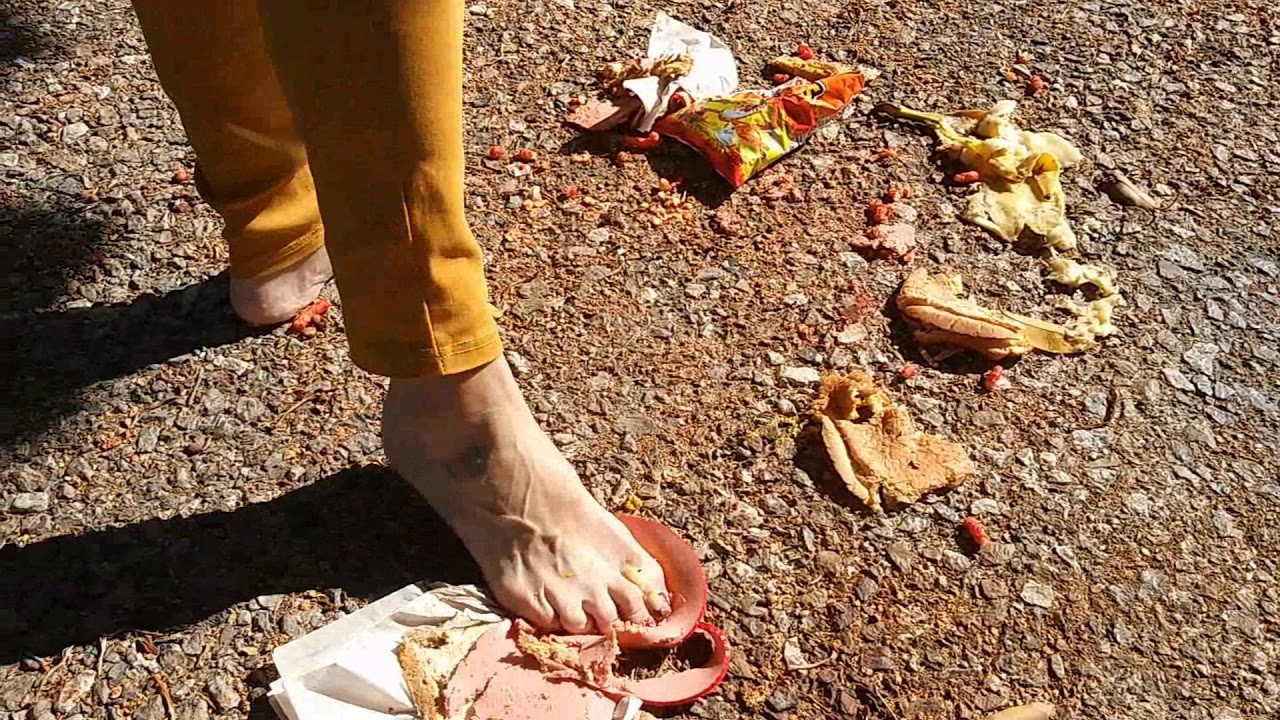Walking Over Sandwiches - YouTube