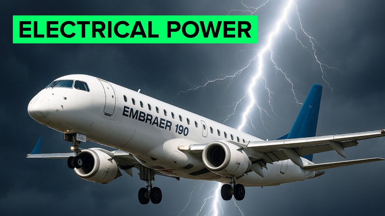 Embraer 170/190 ELECTRICAL POWER - Pilot Training Video - YouTube