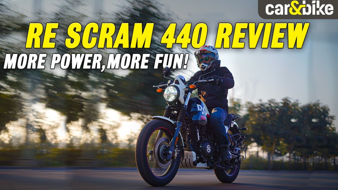 ROYAL ENFIELD SCRAM 440 REVIEW - YouTube