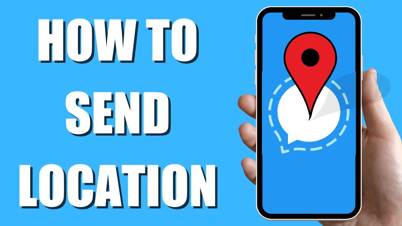How To Send Location | Signal 2023 - YouTube