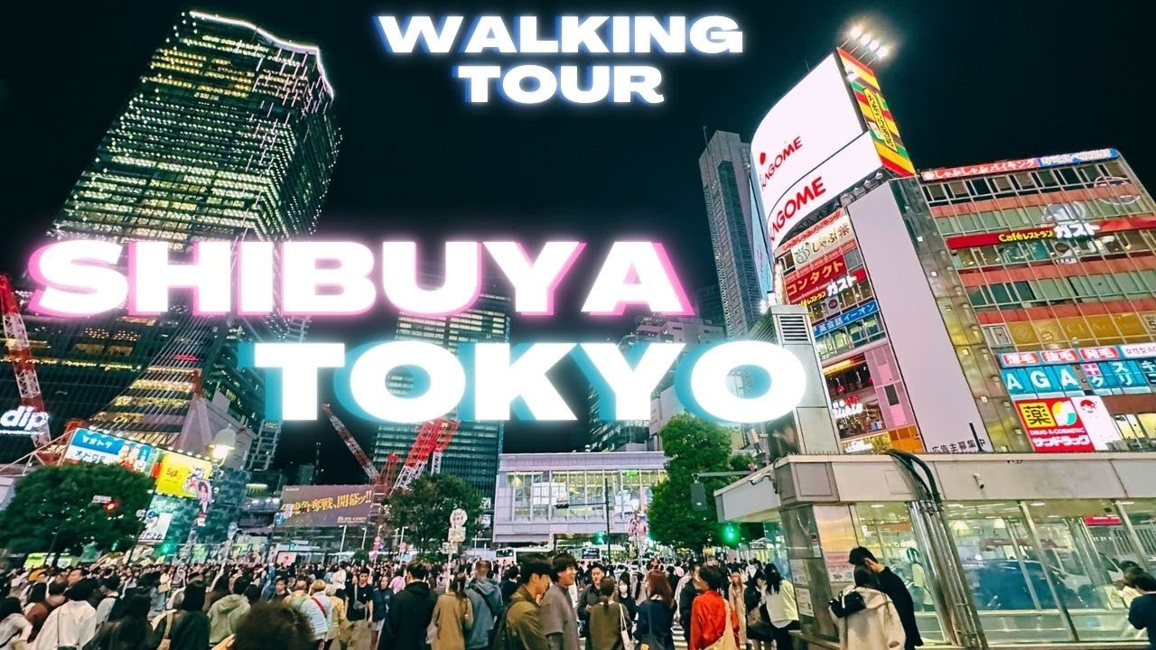 Shibuya Tokyo Walking Tour | Explore the Sights and Sounds of Japan ...