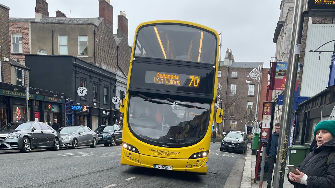 Dublin bus | SG7 | route 70 to dunboyne - YouTube