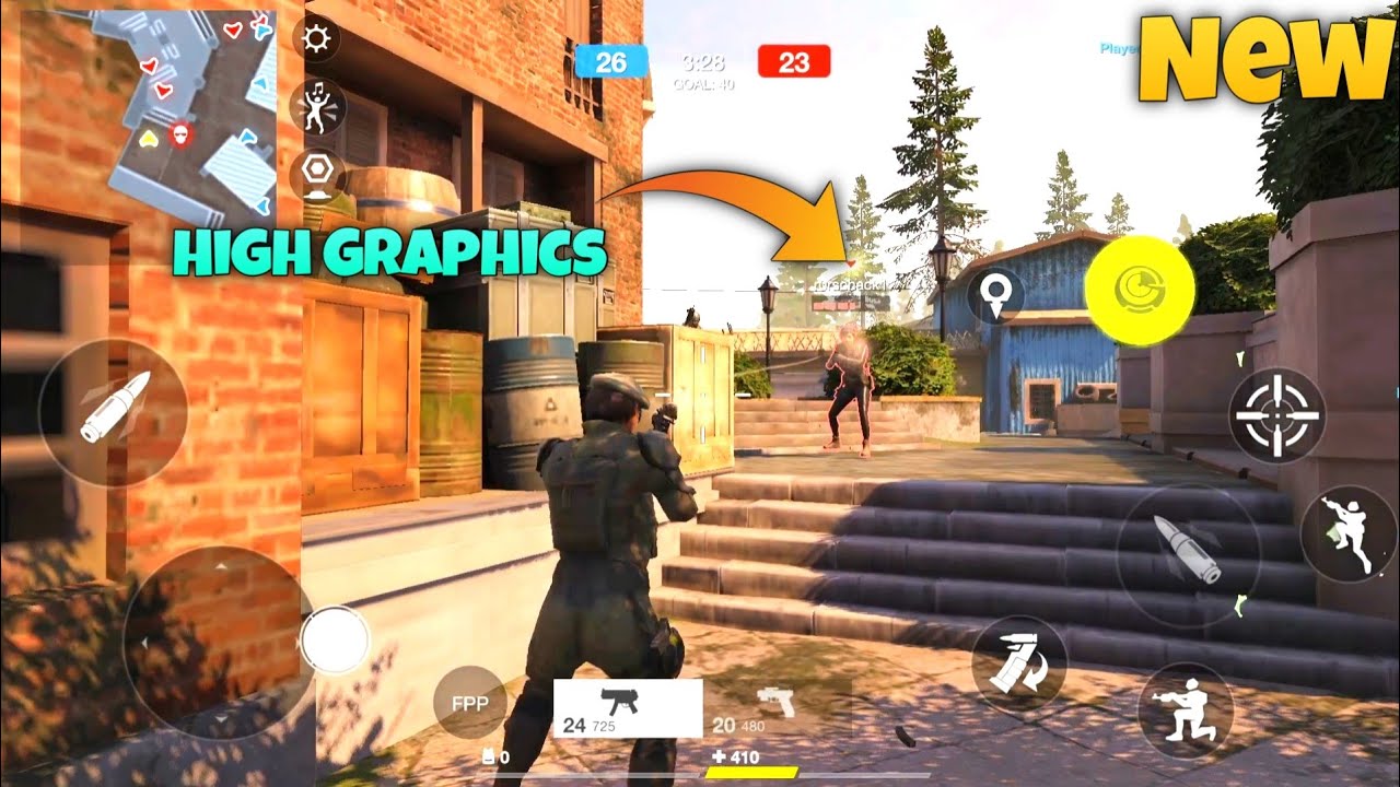 This Shooting Game Graphics Is Pc Level | Battle Prime - YouTube