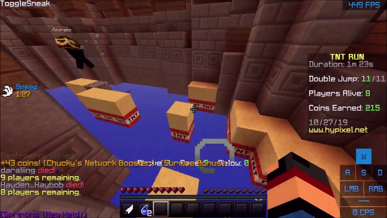 Tnt Run - Amazing Gameplay - YouTube