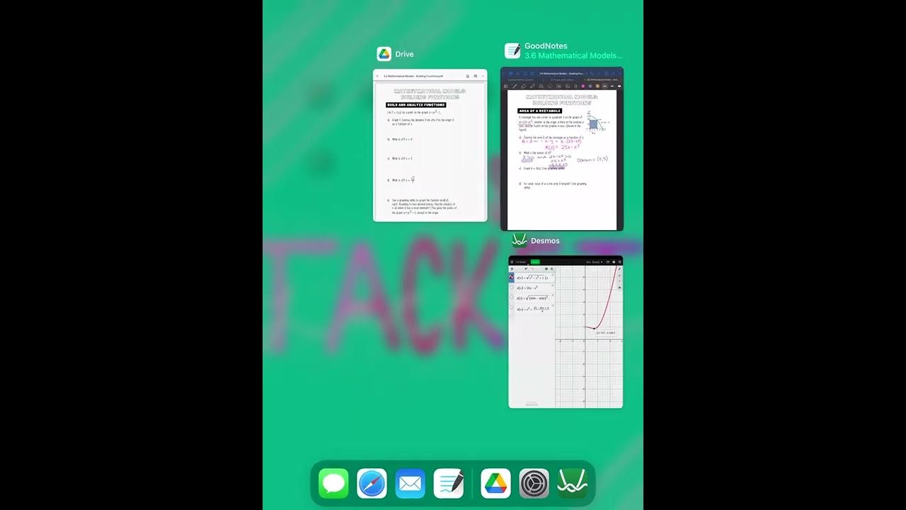 3.6 Mathematical Models: Building Functions - YouTube