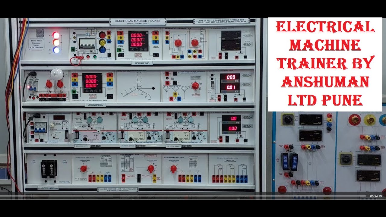 #electrical_machine_trainer_by_Anshuman_Tech_Ltd - YouTube