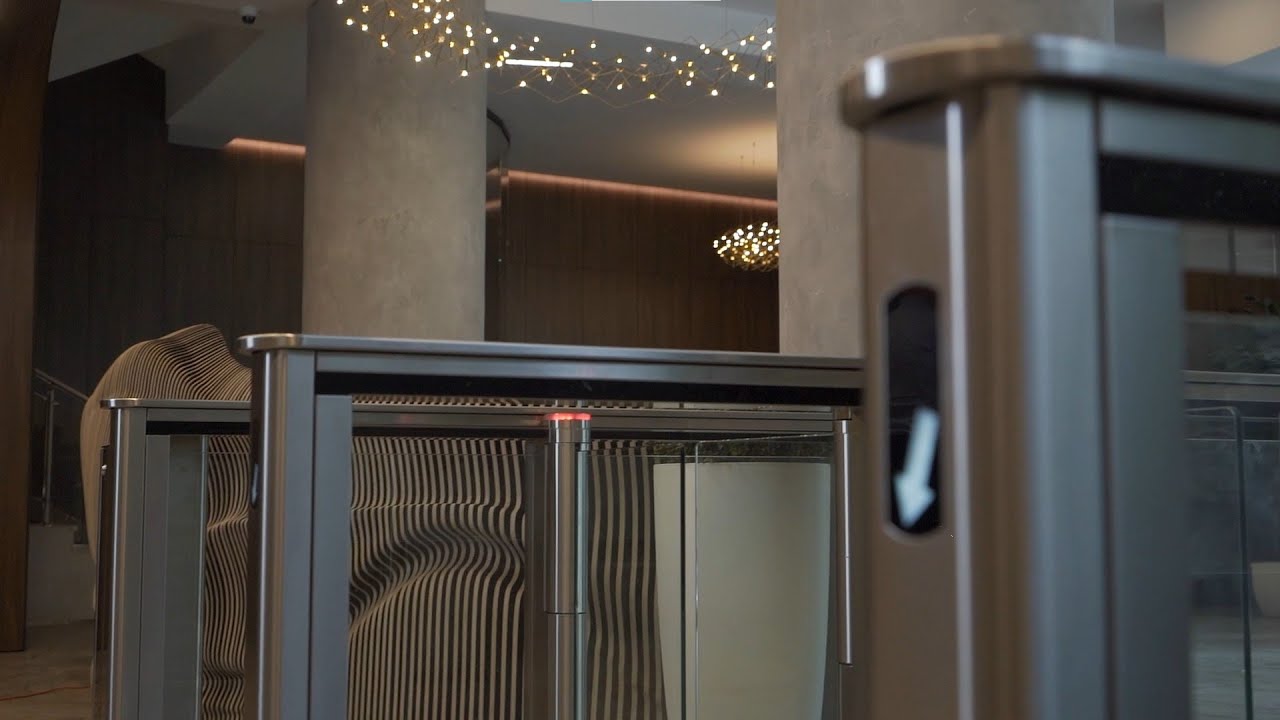 ST-01 Speed Gates in the Senator Business Center - YouTube