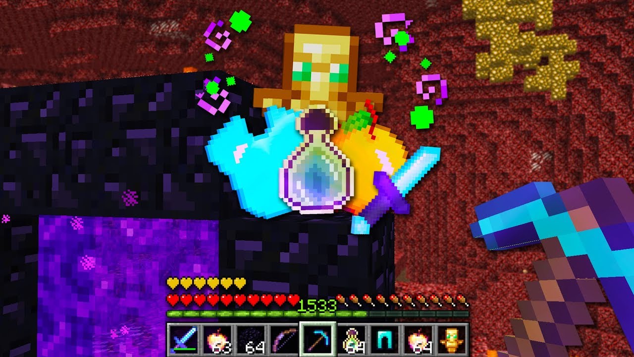 i found the BEST random drops in Minecraft UHC... - YouTube