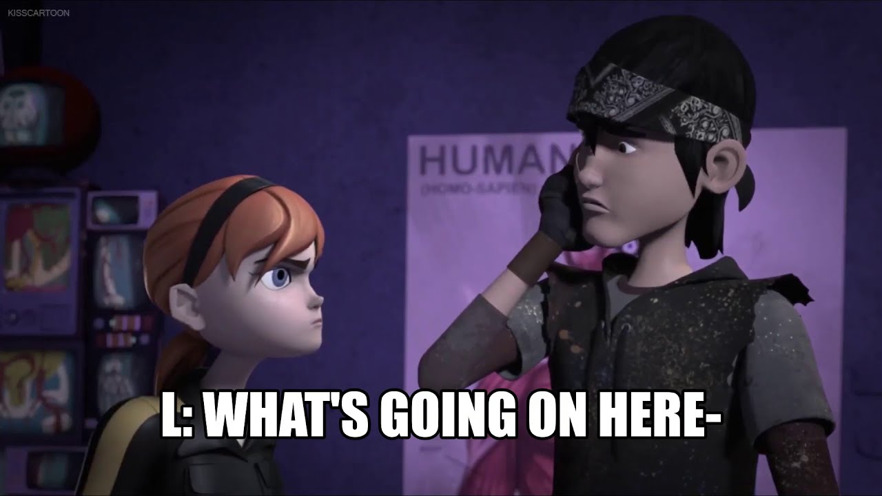 Part 2 Leorai Argue Fight Moment Subtitles Deadly Venom Kiss TMNT 2012 ...