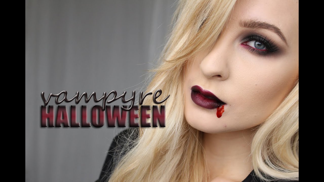 HALLOWEEN - Vampyre look - YouTube
