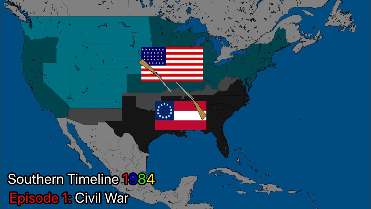 Southern Timeline 1984 | Episode 1: Civil War (1861 - 1869) - YouTube