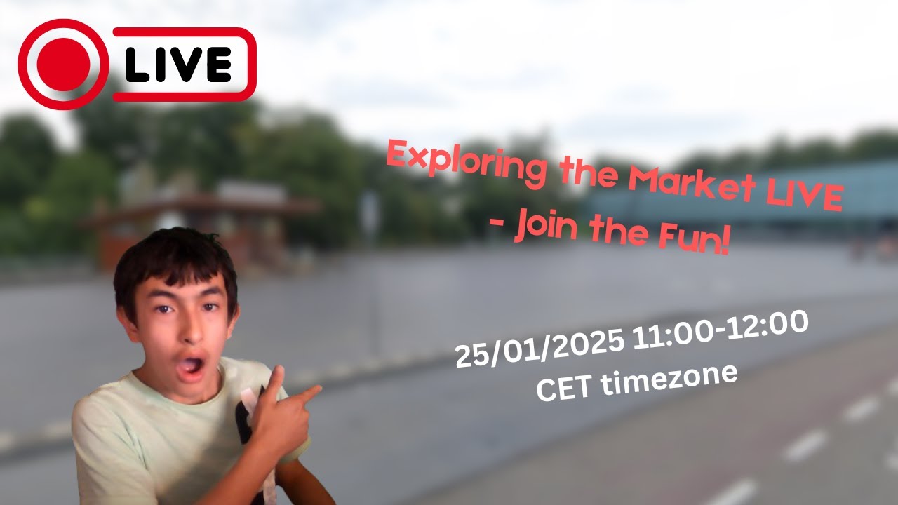 Exploring the Market LIVE - Join the Fun! - YouTube