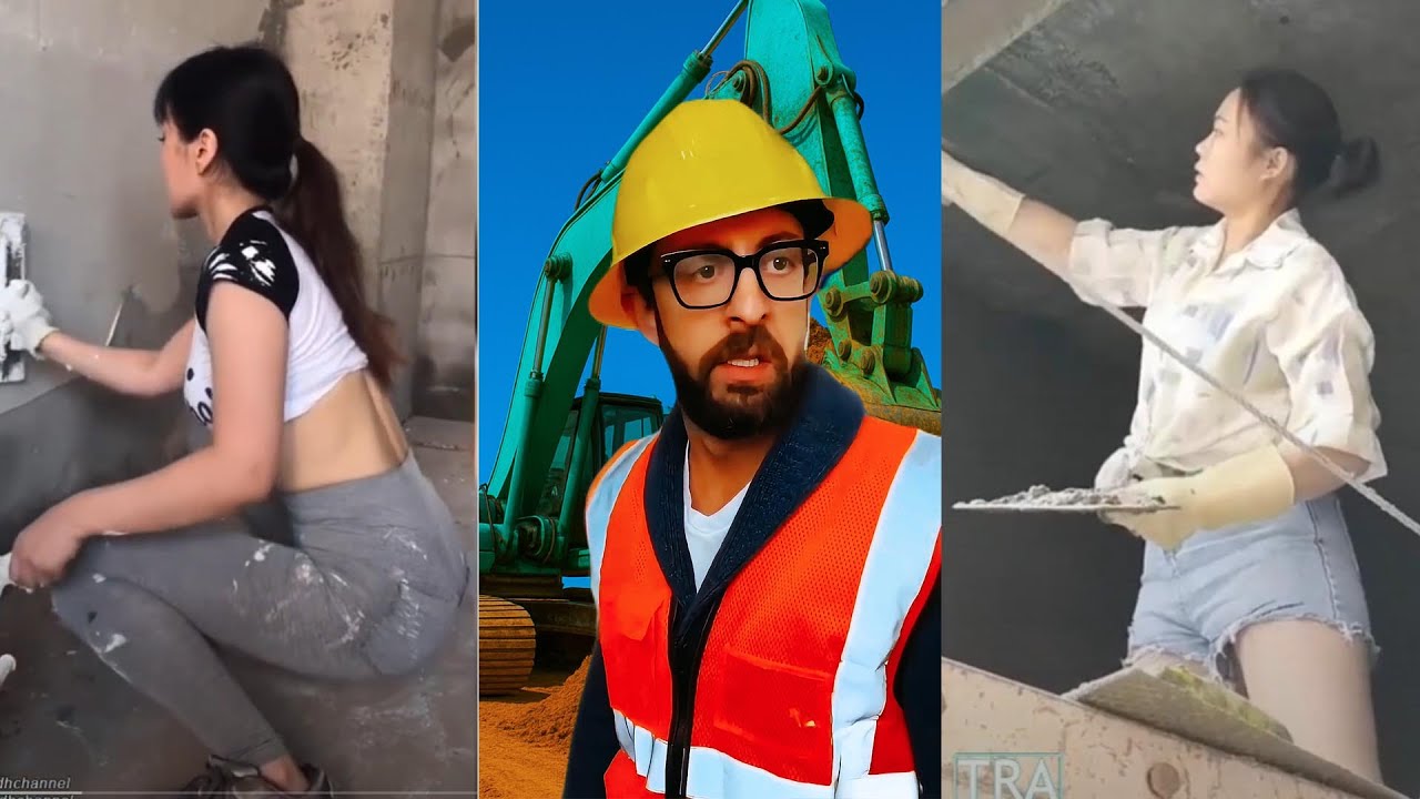 Epic Construction Worker Fails – Mr. Adam’s Ultimate Reactions! - YouTube