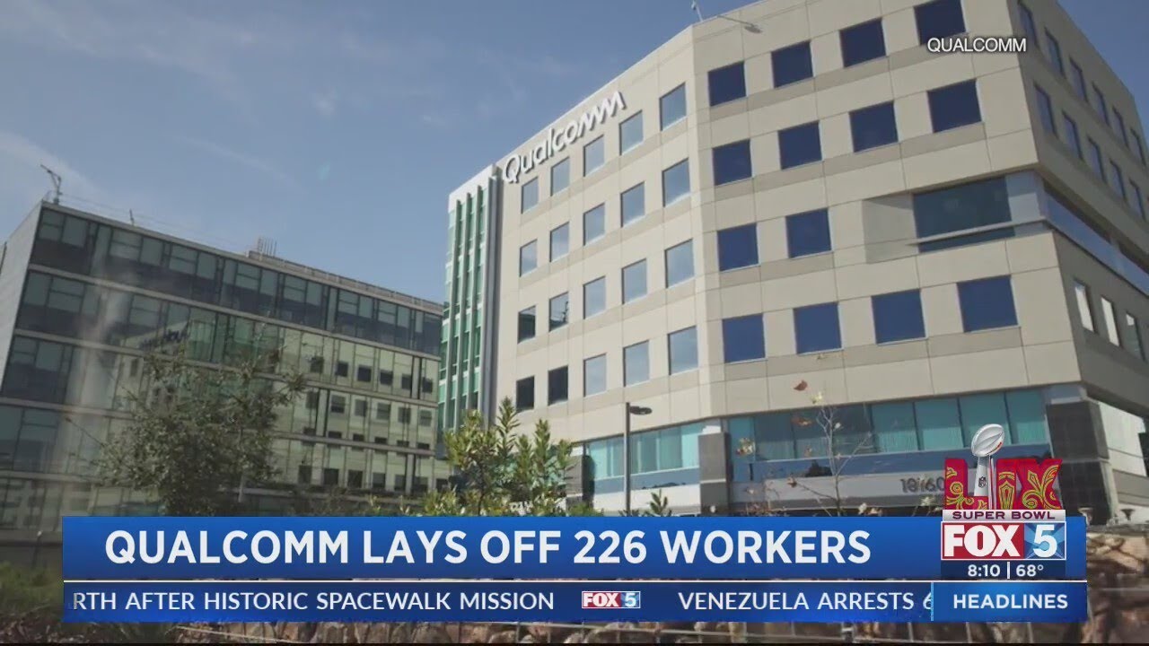 Qualcomm laying off hundreds of local workers - YouTube